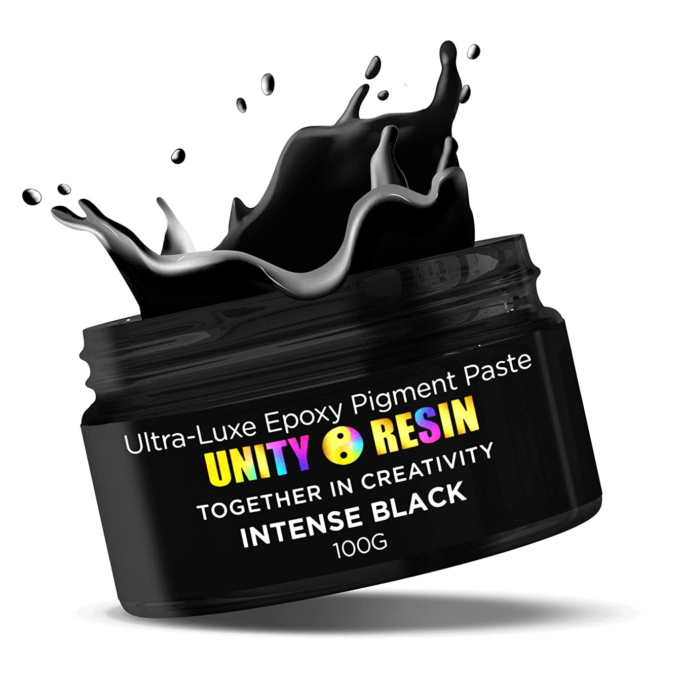 Ultra-Luxe Epoxy Resin Pigment Paste- INTENSE BLACK (100G) | Unity Resin