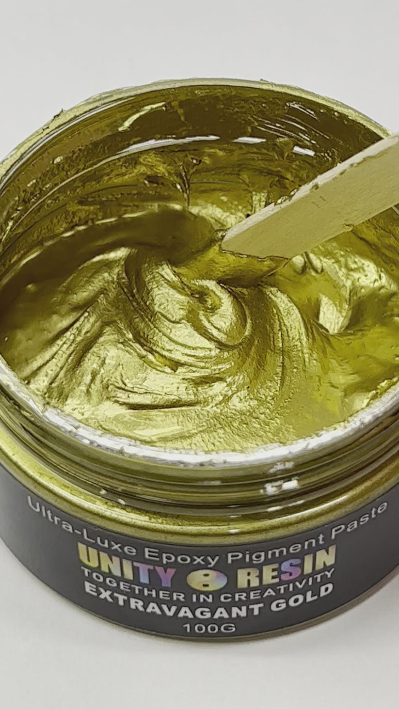EXTRAVAGANT GOLD - Resin Pigment Paste (100G) | Unity Resin